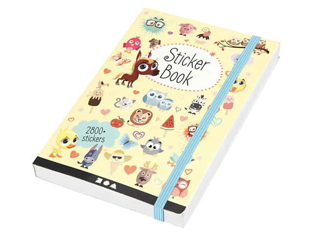 SONDERPOSTEN - Stickerbuch mit 2800 Stickern