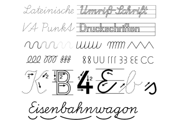 Schulschriftenpaket für die Grundschule (Windows-Version) Einzelplatz