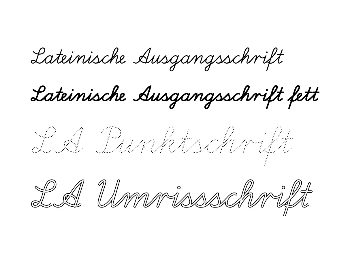 Schulschriftenpaket für die Grundschule (Windows-Version)