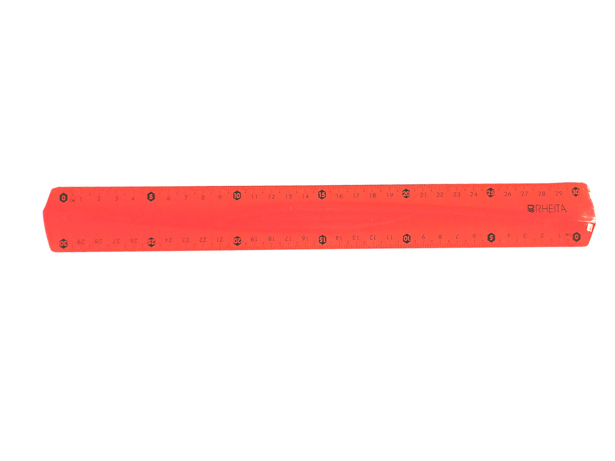 Superflexibles Lineal 30 cm gelb