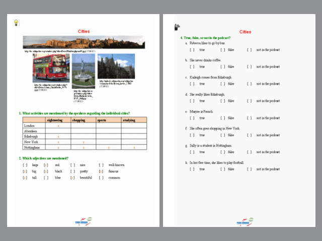 Listening Comprehension English A1