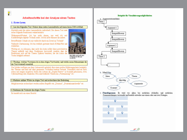 Textanalyse von Sachtexten